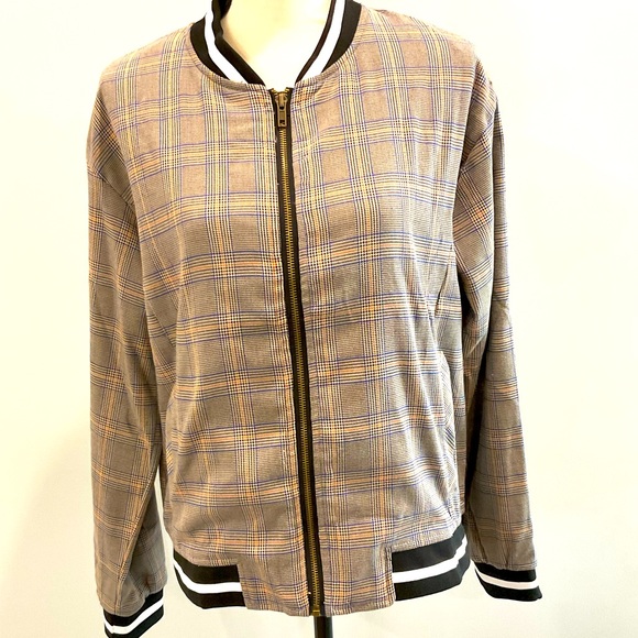 Hem & Thread | Jackets & Coats | Hem And Thread Womens Varsity Jacket M ...